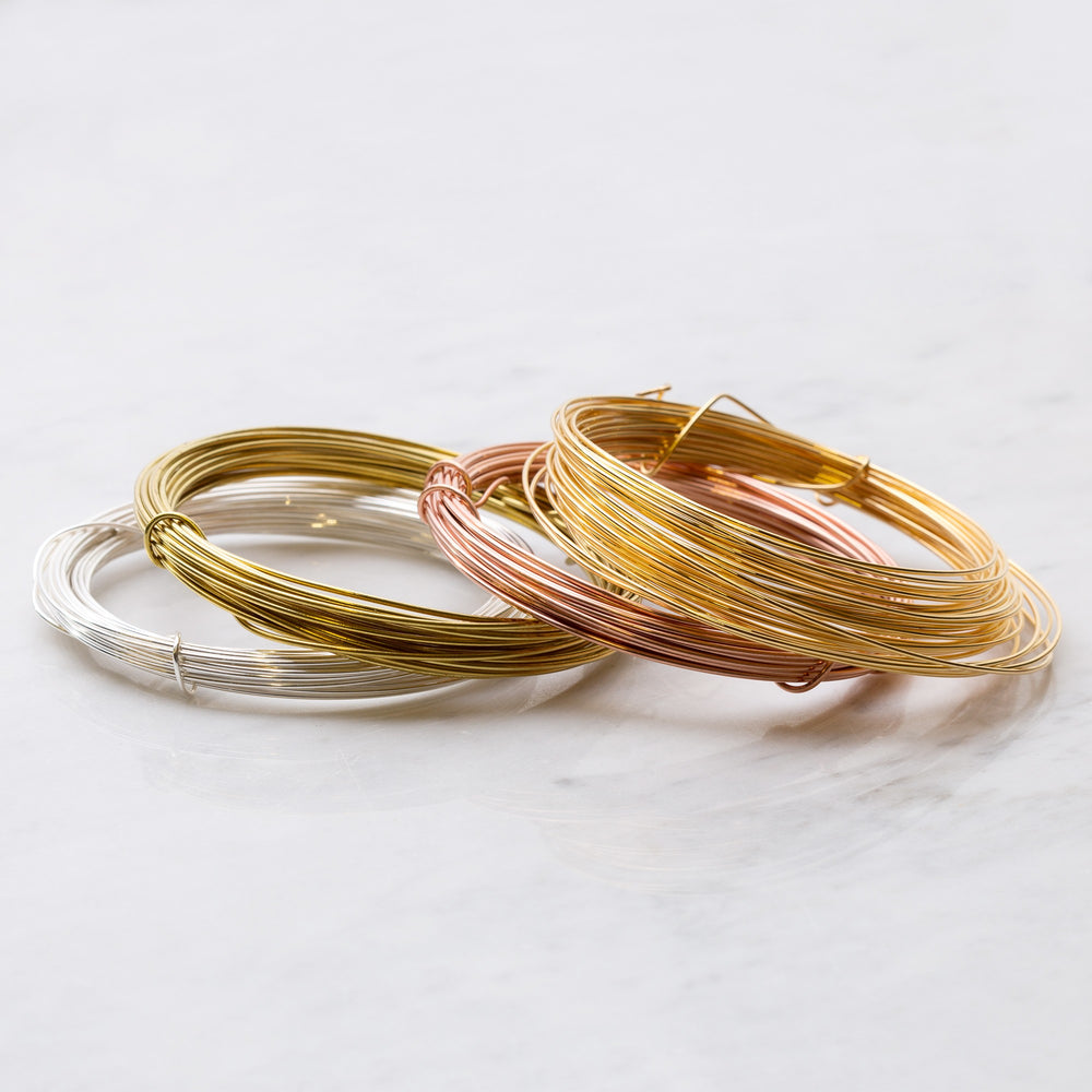 Beginner's Plated Wire Pack | Kernowcraft, Jewellery Making Kits ...